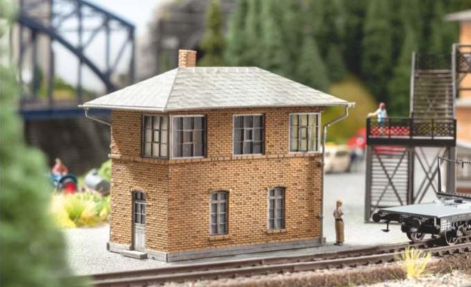 Noch 66108 H0 Bausatz Stellwerk Tannau Lasercut